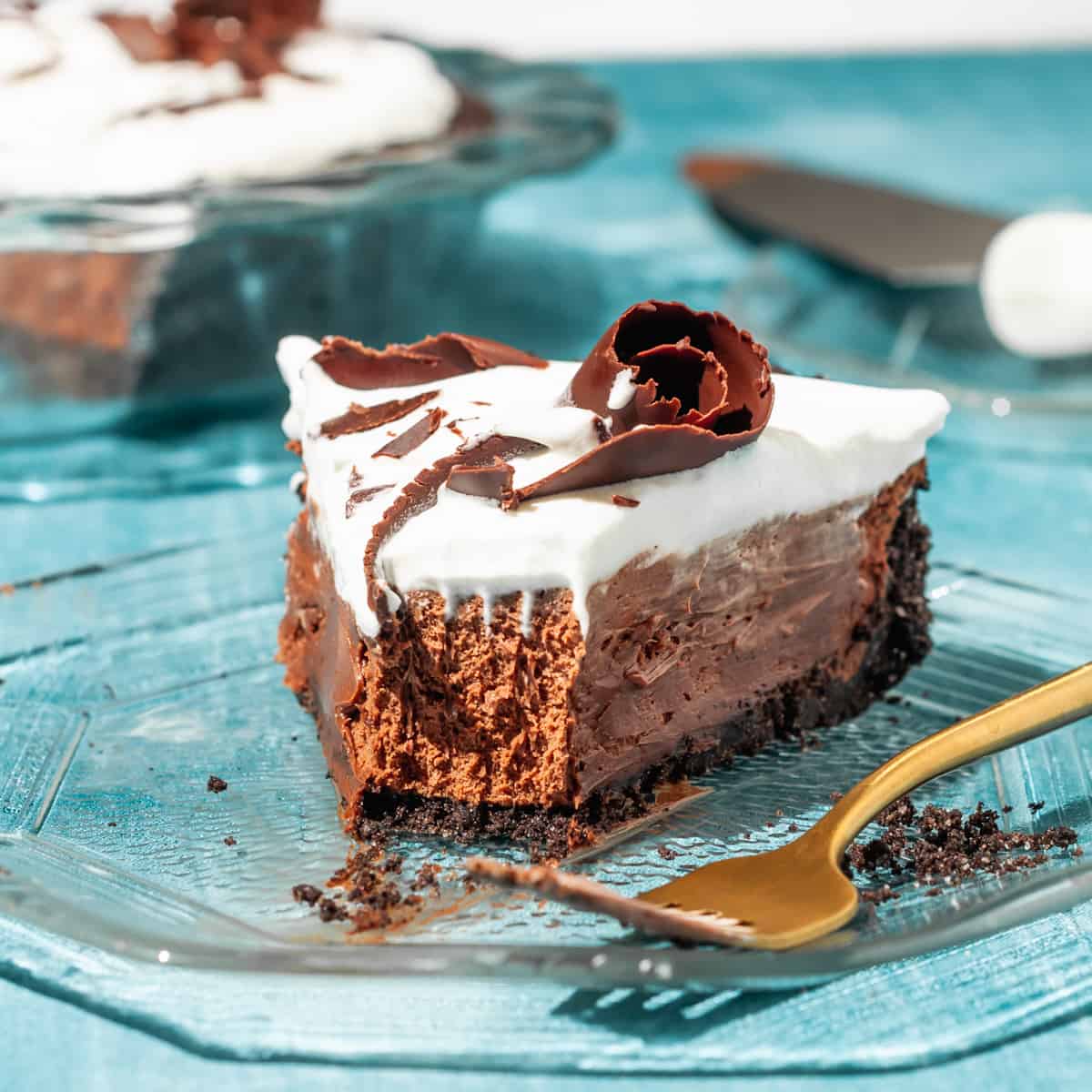 Best Chocolate Satin Pie (Marie Callender Chocolate Pie)