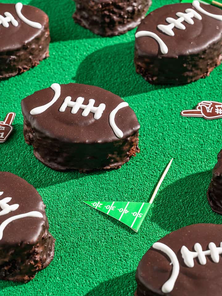 Easy Homemade Ding Dongs (Ring Dings) with Chocolate Cake Mix